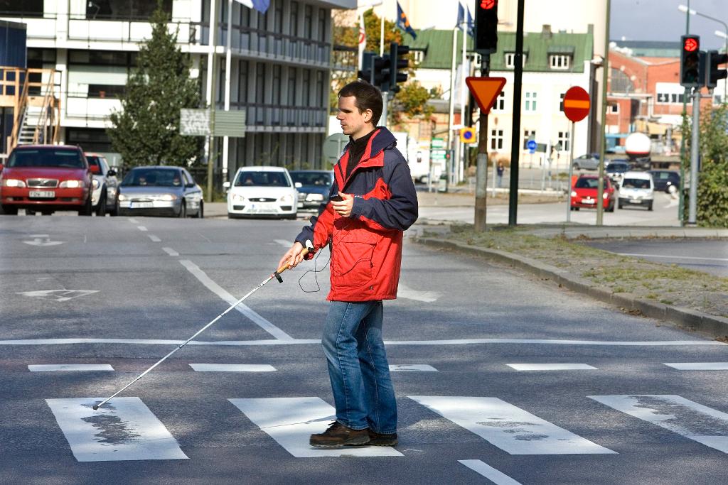 Nytt hjälpmedel för synskadade