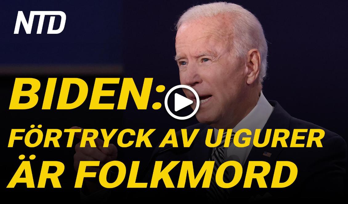 Biden: förtryck av uigurer är folkmord | KINA I FOKUS