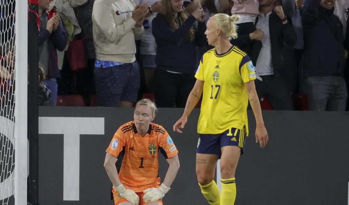 Sveriges gulddröm över – England vann med 4–0
