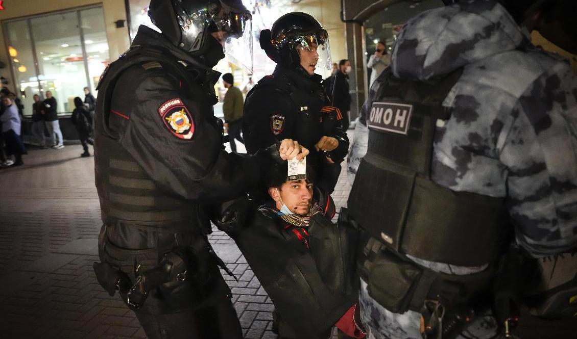 Gripna demonstranter uppges bli inkallade Gripna demonstranter uppges bli inkallade