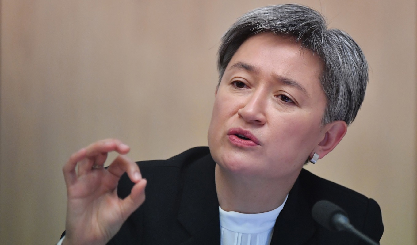 Australiens utrikesminister besöker Kina