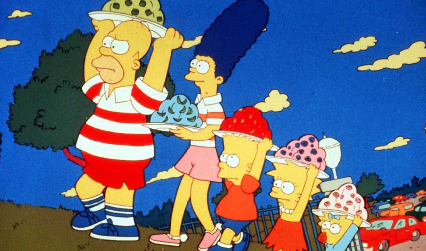 "Simpsons" om kinesiska arbetsläger saknas i Hongkong