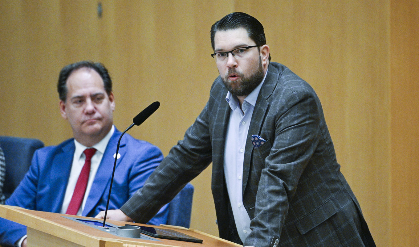 Åkesson: ”Skamlöst” av S-ledaren