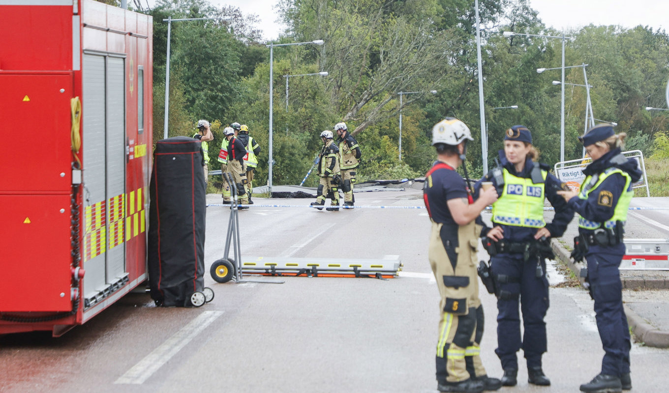 ”Inte osannolikt att fler skred kan inträffa” ”Inte osannolikt att fler skred kan inträffa”
