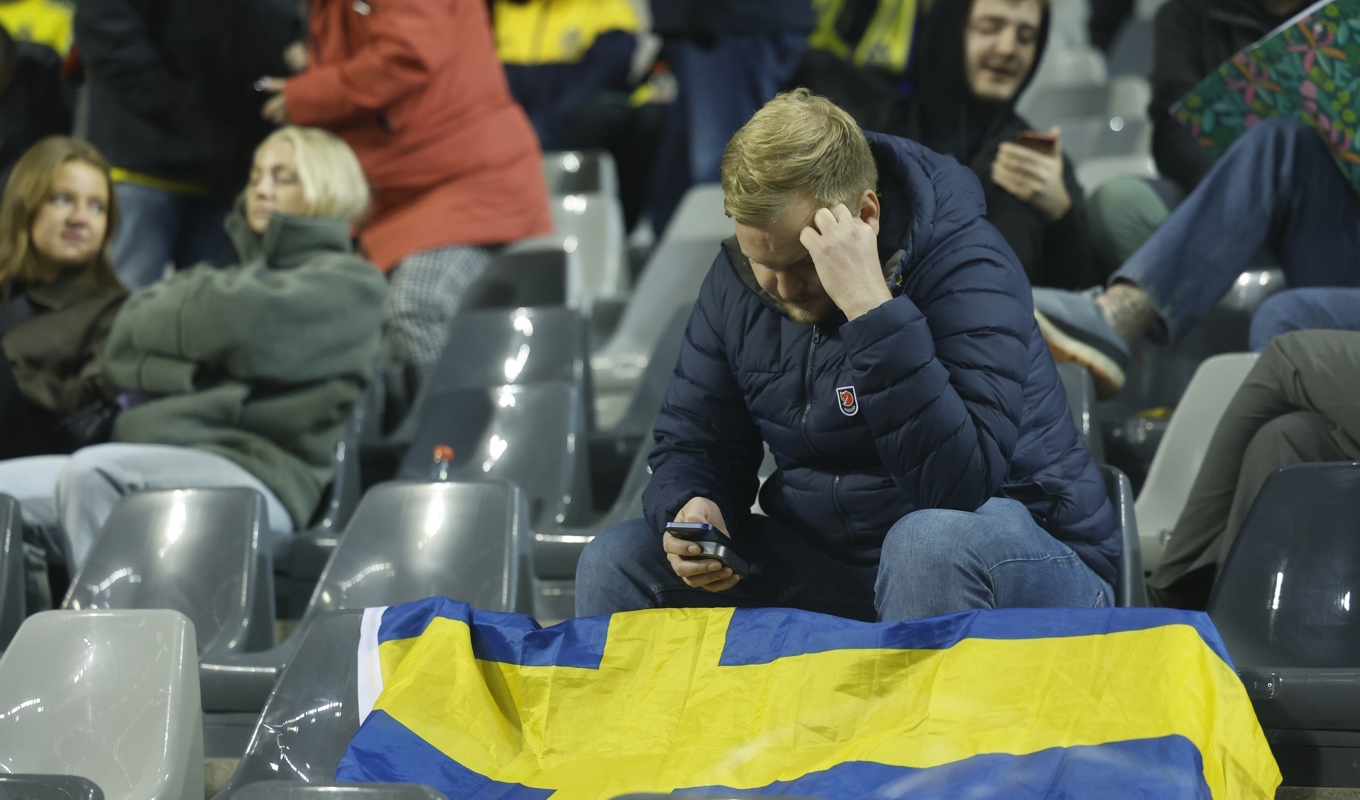 Svenska supportrar får poliseskort efter dådet