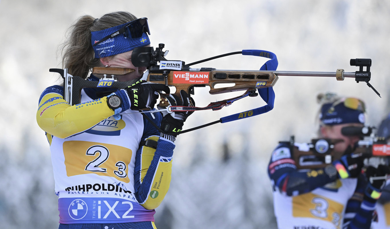 Svenskorna missade pallen i jaktstarten