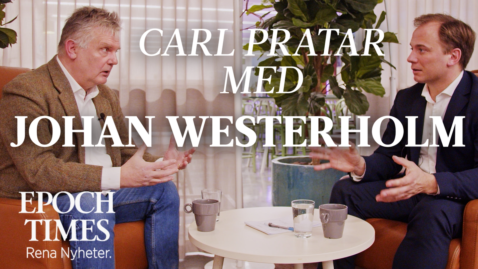 Carl pratar med Johan Westerholm – säkerhetspolitisk expert och fd ...