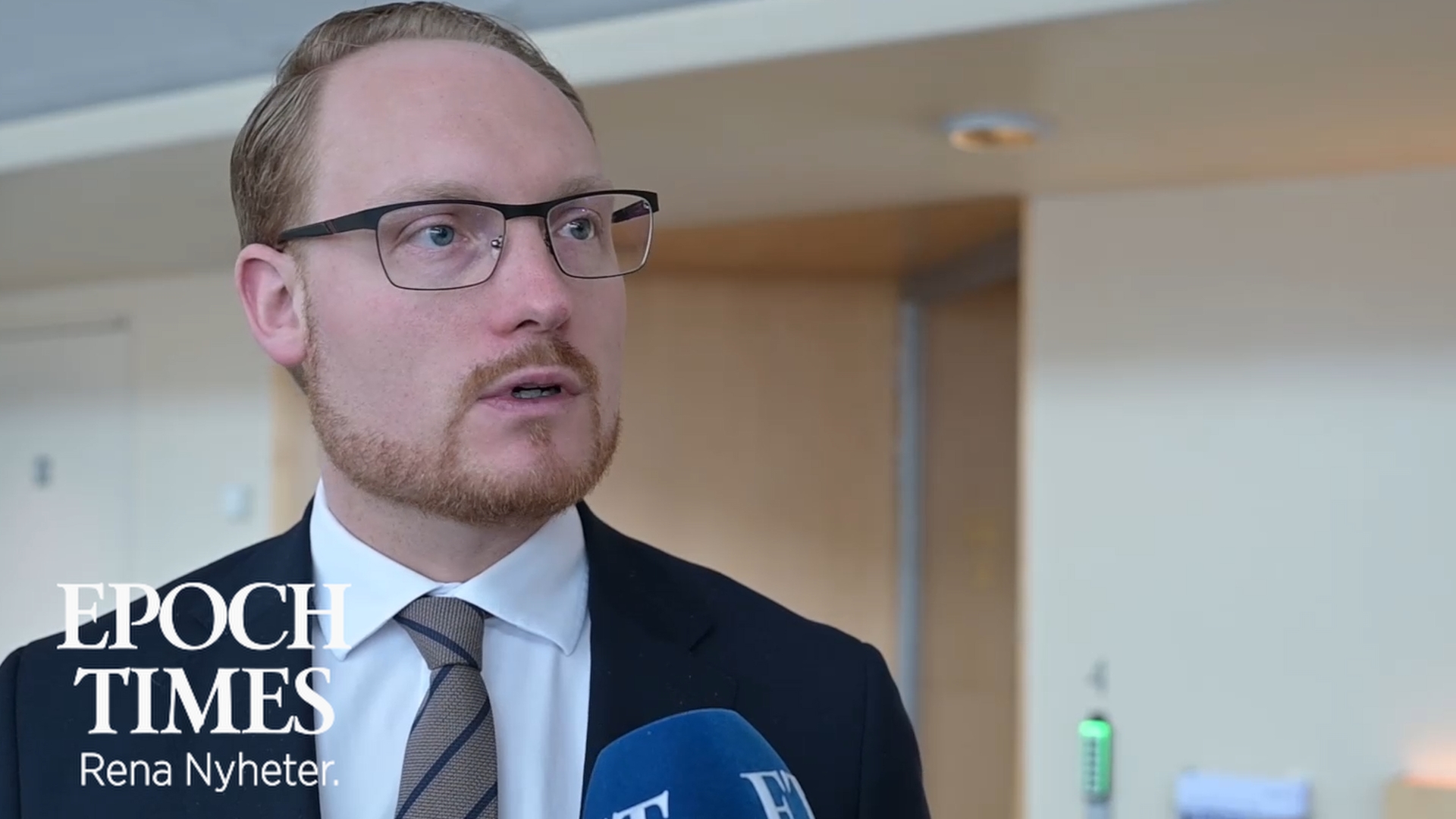 Aron Emilsson (SD): "Det är bra att man adresserar Kina tydligare”