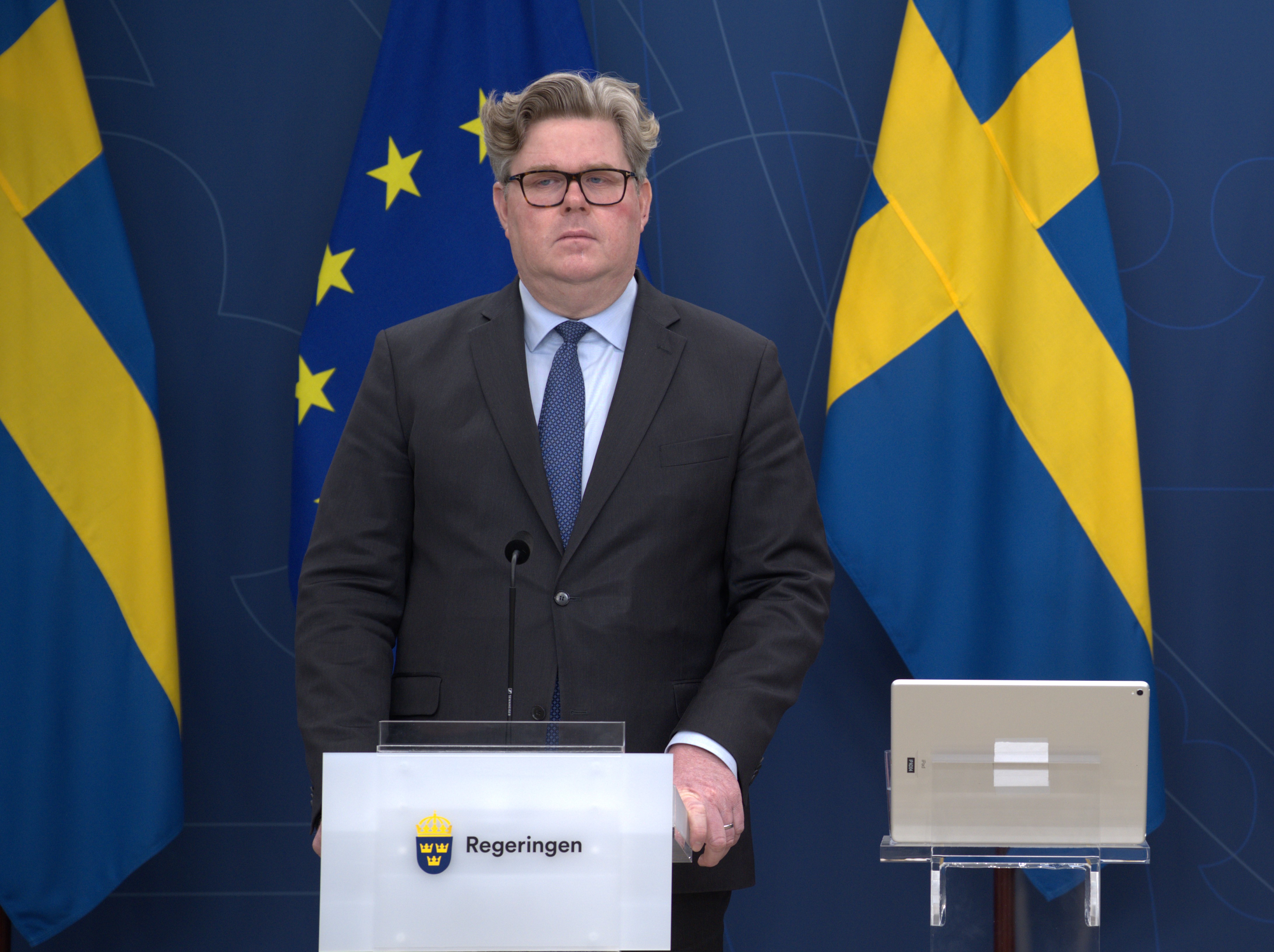 Strömmer reser till USA