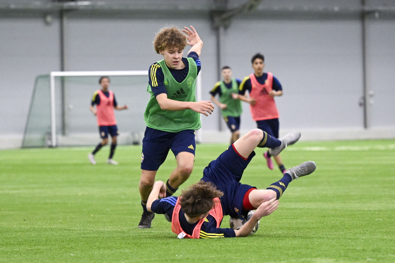 Unge Ibrahimović målskytt i blågult