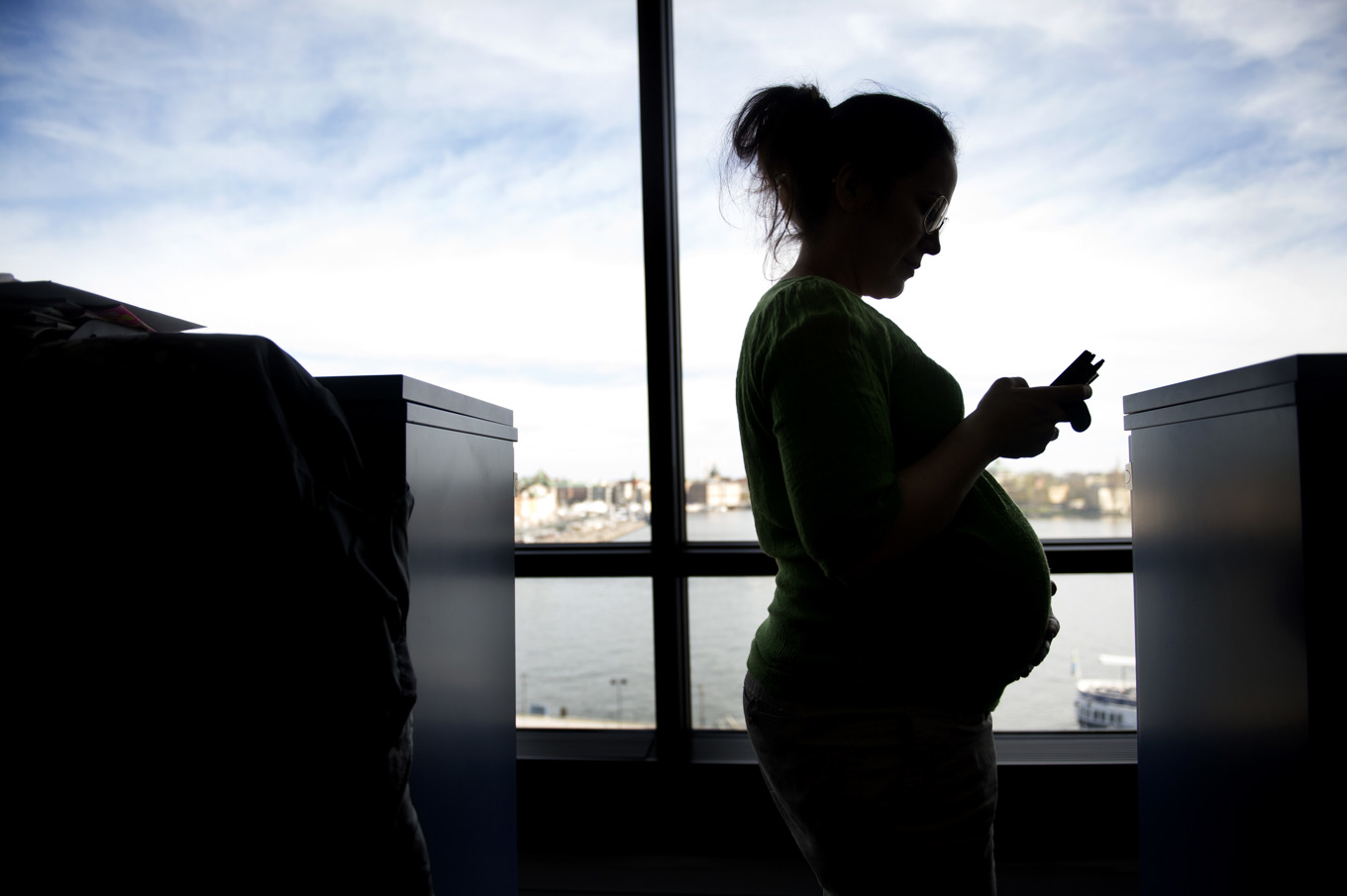 Bank nekade gravid provanställning