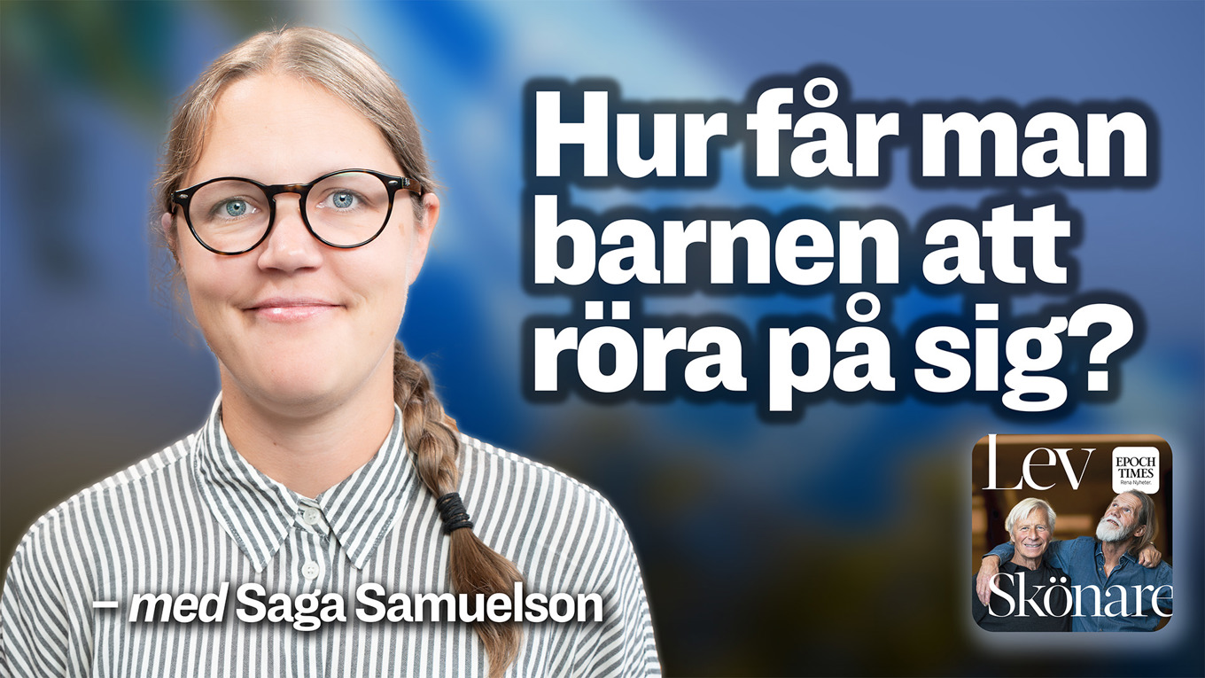 Hur får man barnen att röra sig? – med Saga Samuelson
