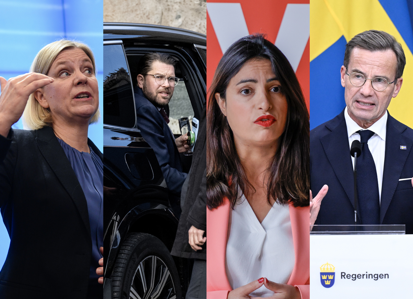 Efter skandalhösten – partiledarna i tv-debatt