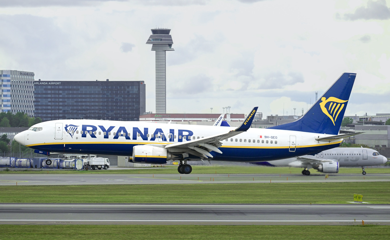 Strejk hos Boeing slår mot Ryanair