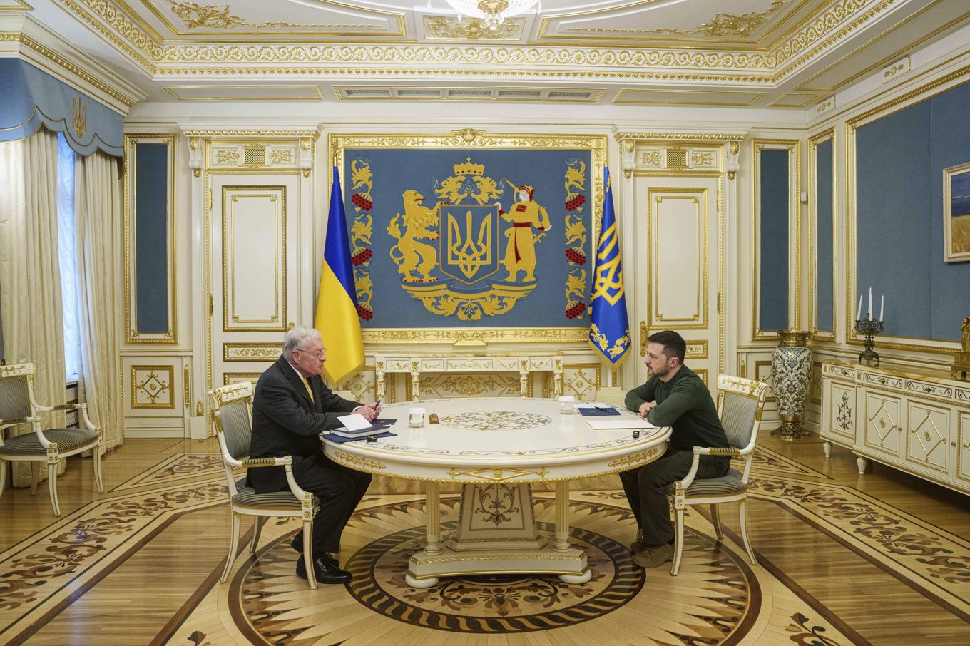 Zelenskyj: Mötet med Kellogg återställer hopp
