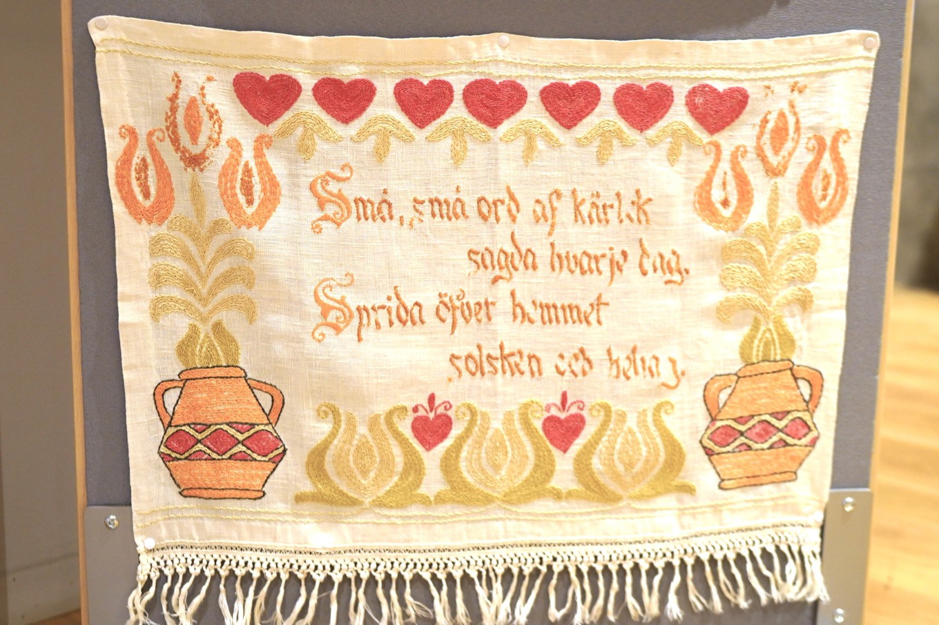 Broderade budskap – en kulturskatt att bevara