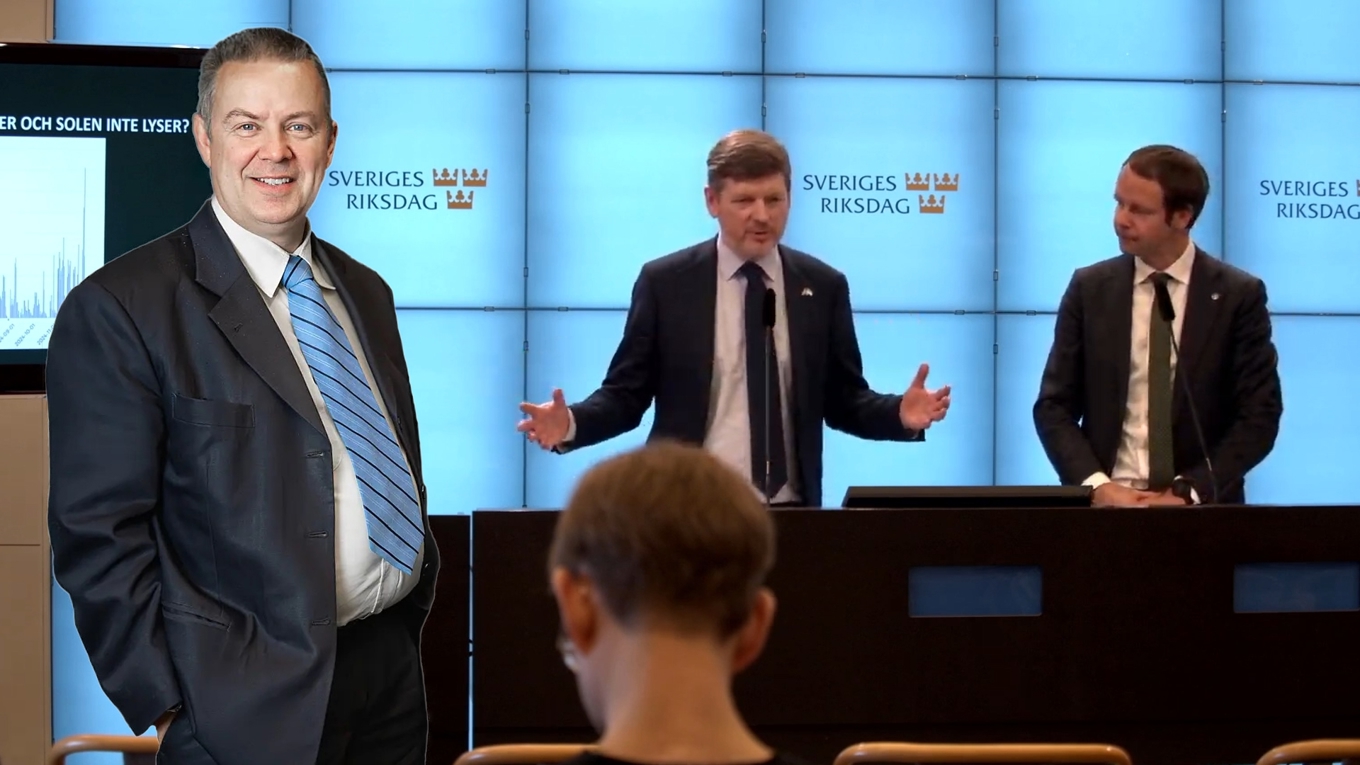 Jan Blomgren om Centerpartiets nya strategi för Sveriges elförsörjning