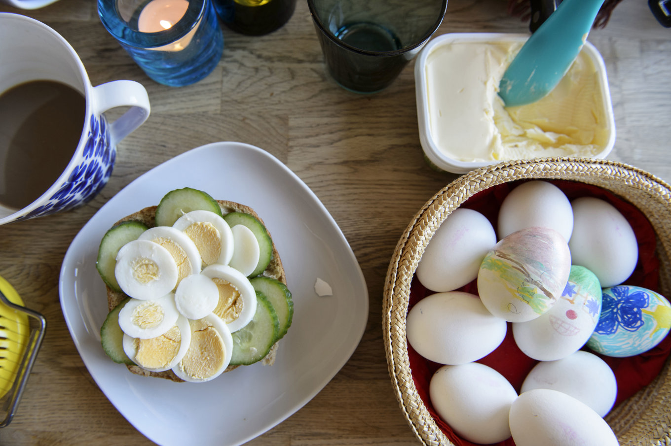 Svenska äggen säkrade i påsk