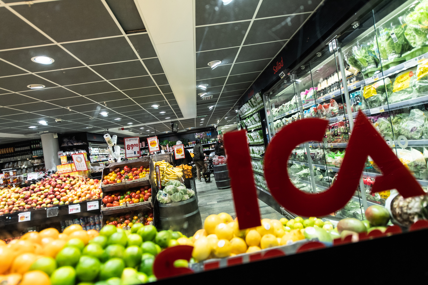 Strul för Ica – gick inte att betala med kort