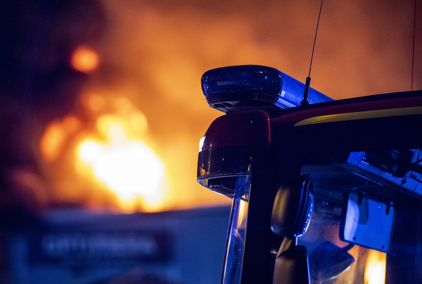 En död efter brand i Boliden