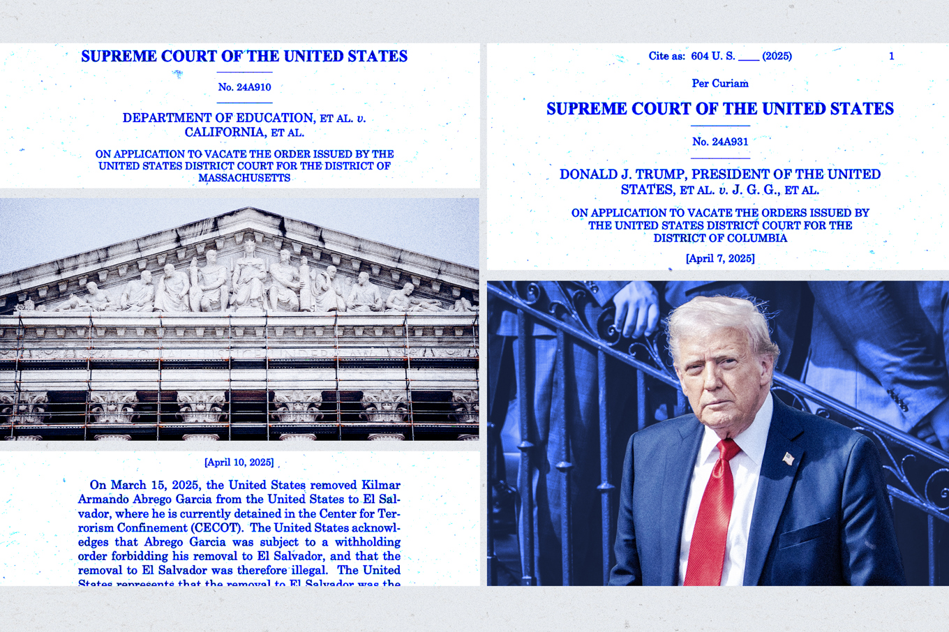 Många rättsfall mot Trumps politik hamnar i HD – så här har det gått ...