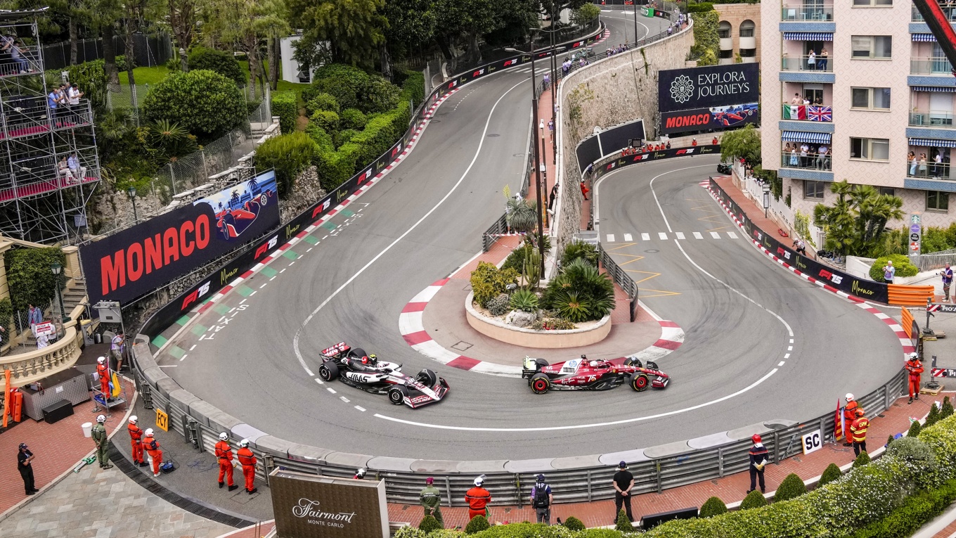 F1-draget i Monaco: Extra pit stop