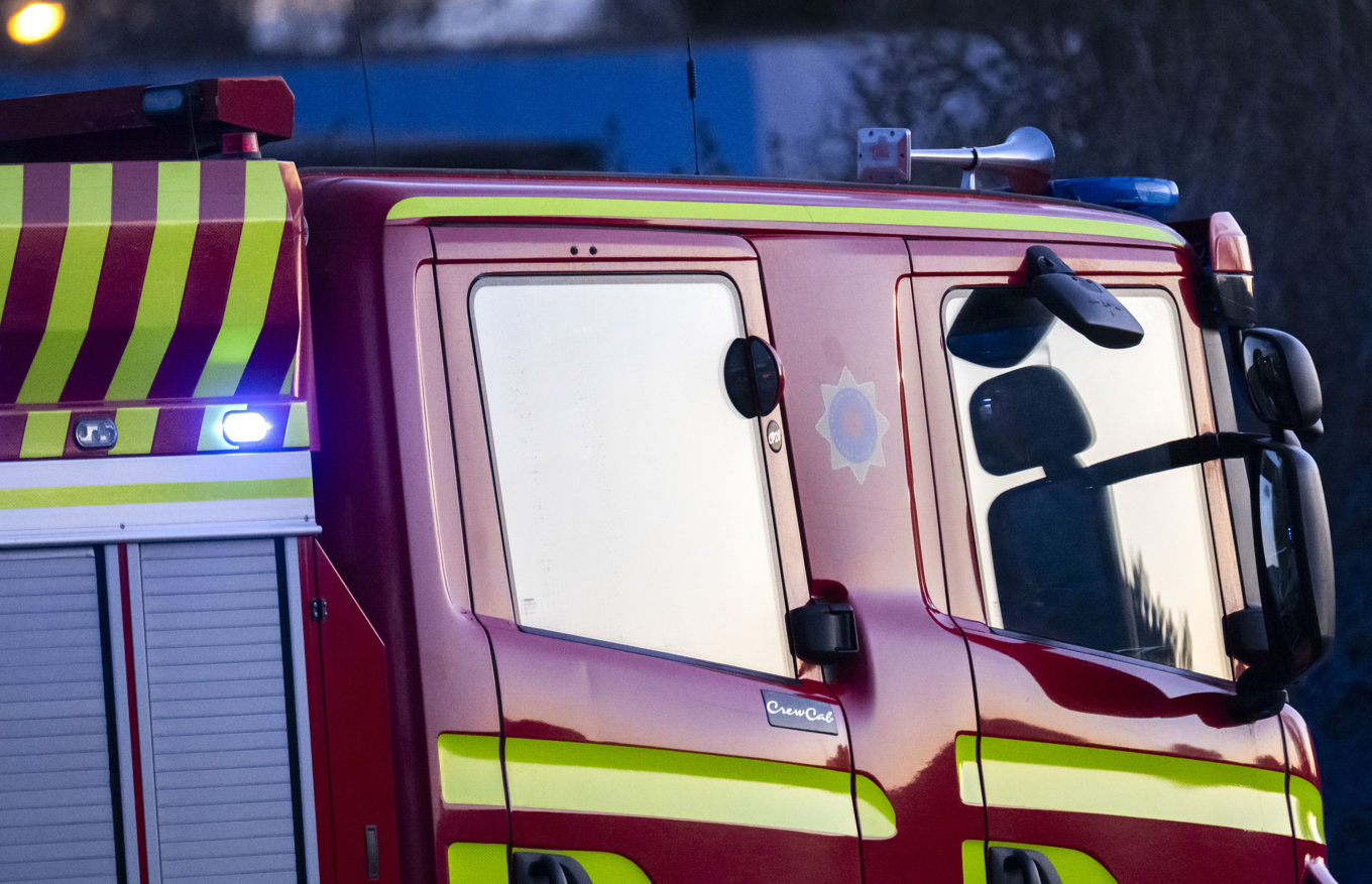 Restaurang i brand i Borås