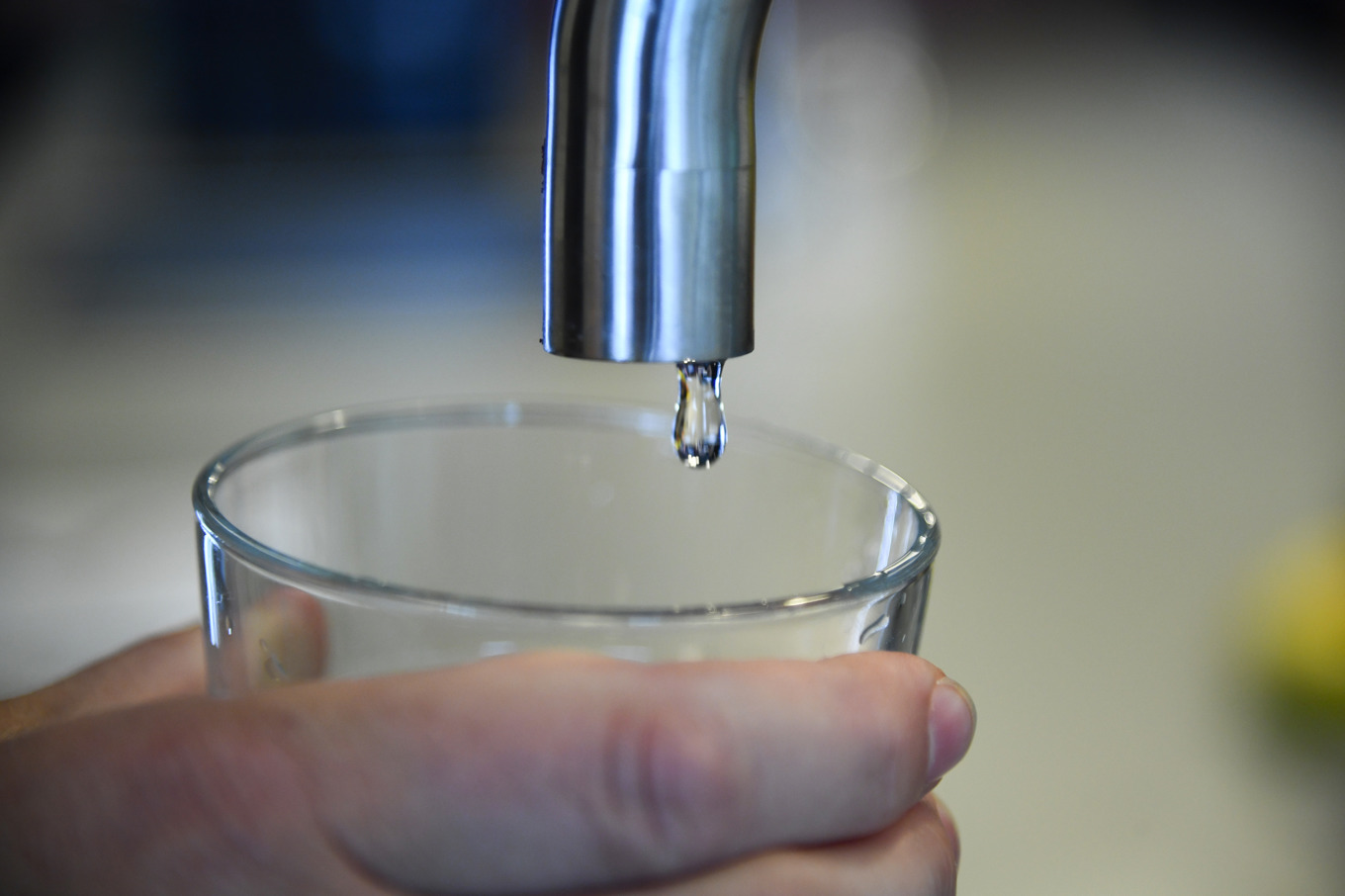 Vattnet tillbaka norr om Stockholm