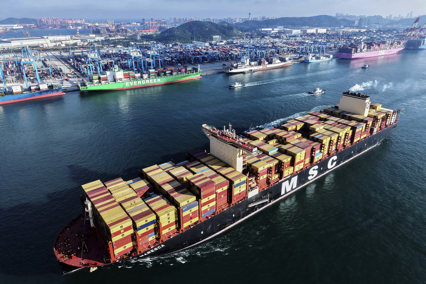 Kinas USA-export minskade kraftigt i oktober